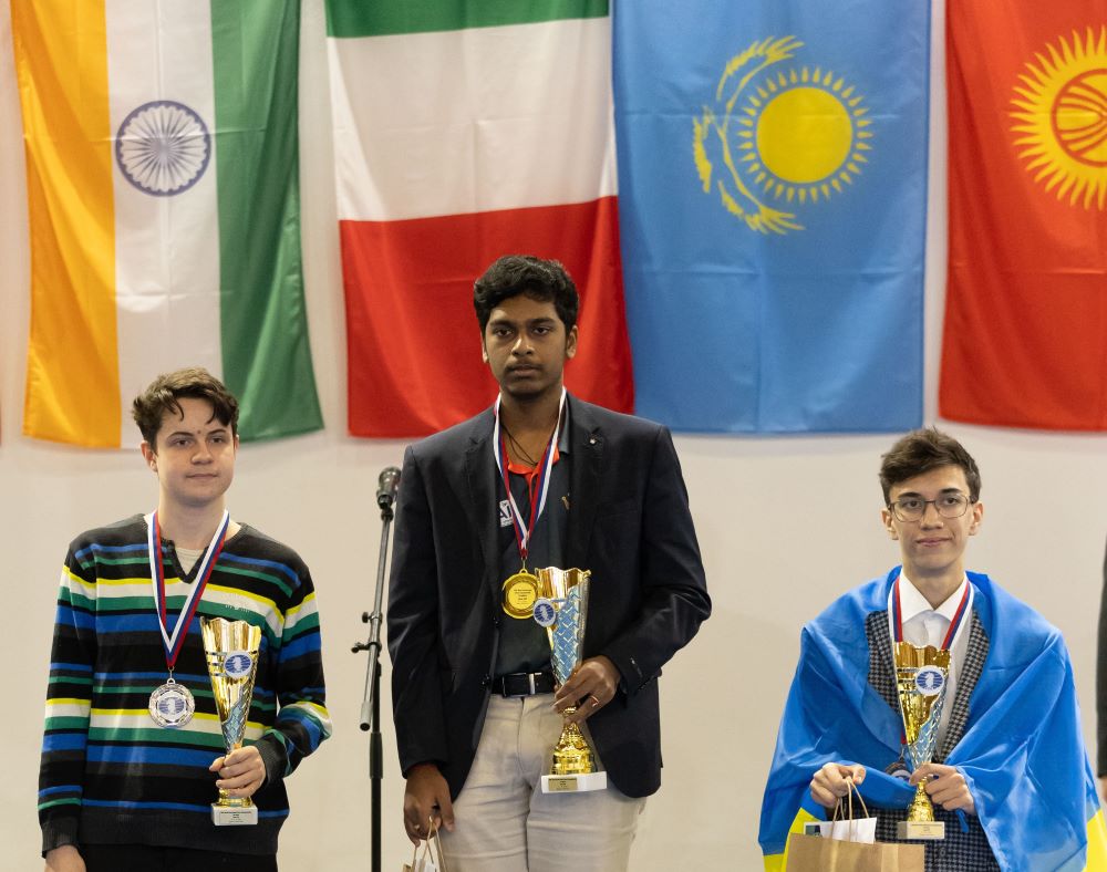 Pranav Venkatesh clinches double Gold at World Youth Under-18 Open ... Pranav Venkatesh clinches double Gold at World Youth Under-18 Open ...